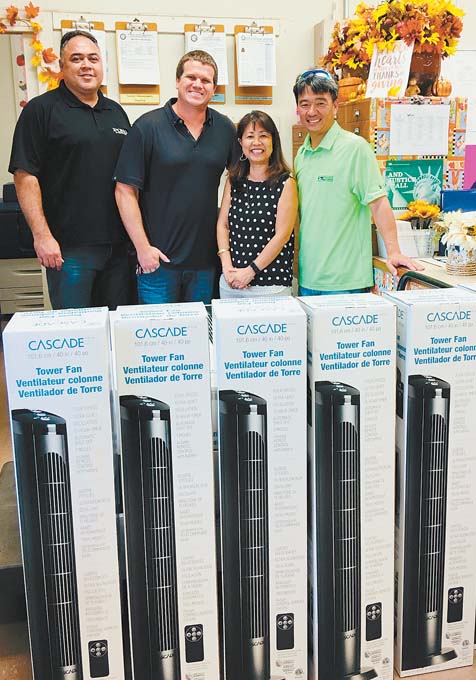 Fans donated to school | News, Sports, Jobs - Maui News